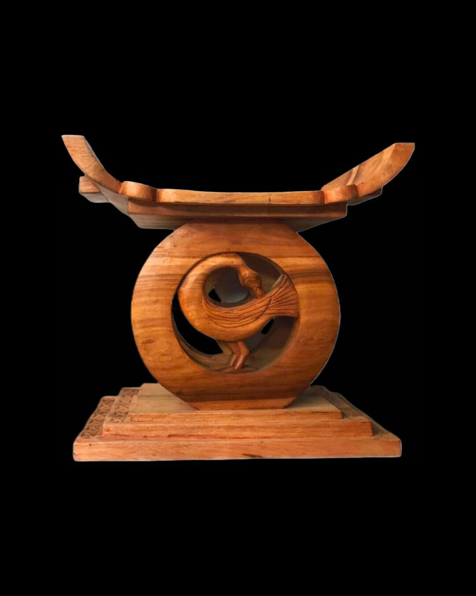 Sankofa Asesedwa ( Stool) | The Akan Index